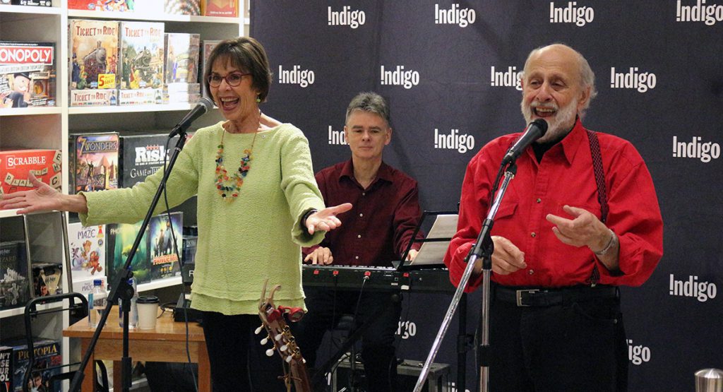 Sharon and Bram launch new song with sing-along at Bay-Bloor – The ...